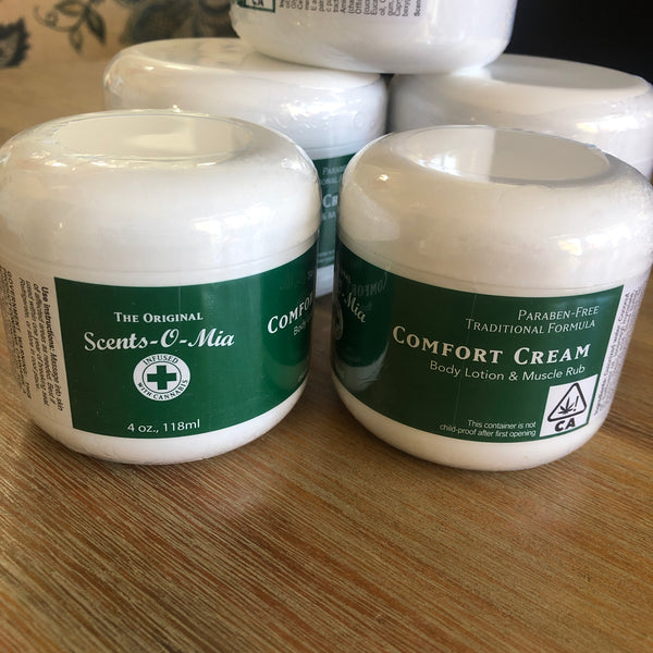 Cannabis Comfort Cream 4X Strength - skin cream – Back40HQ